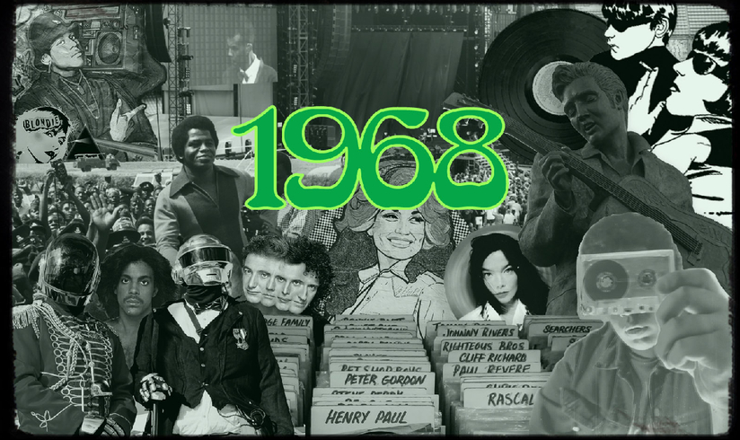 Musikgeschichte des Jahres 1968 | egoFM
